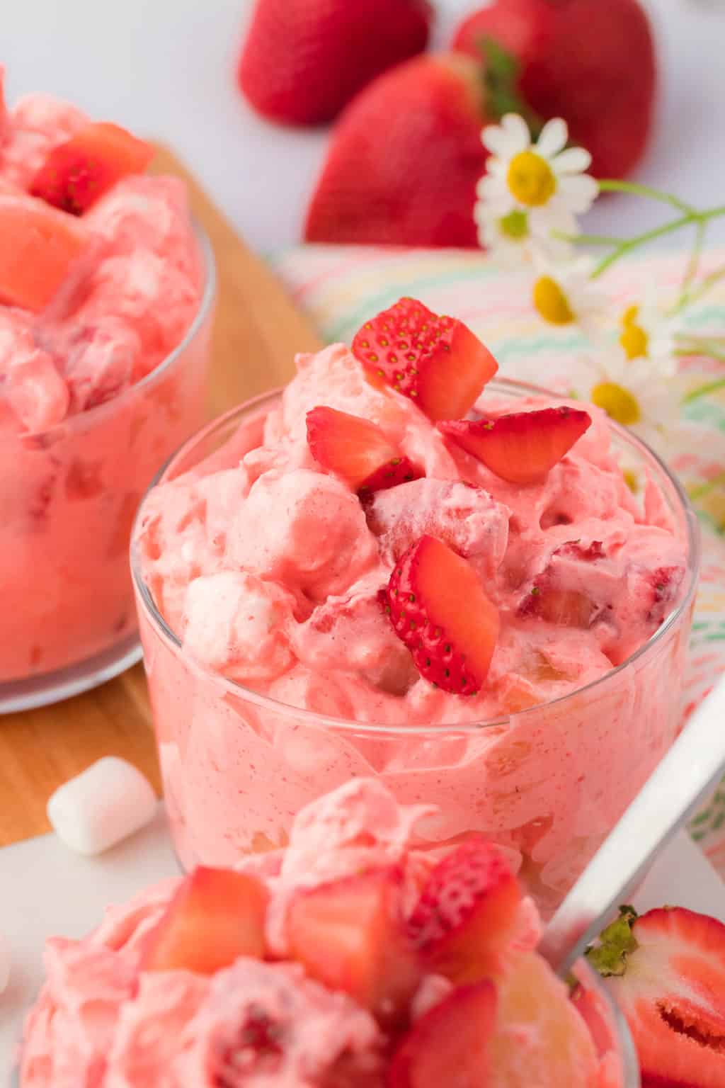 Strawberry Fluff Salad - The First Year
