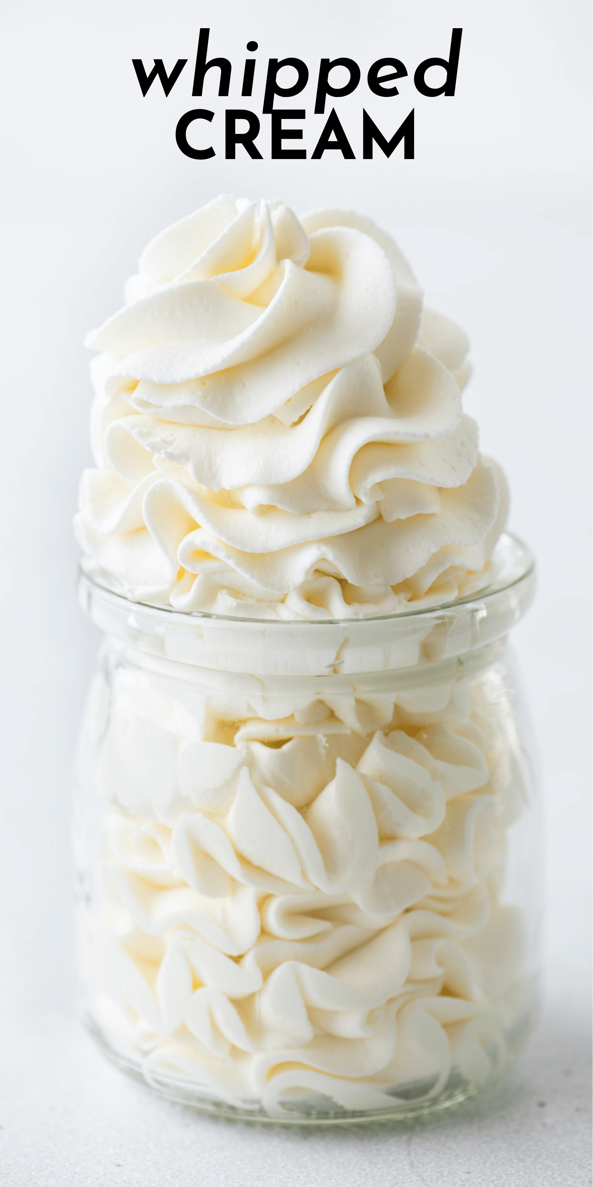 Easy Whipped Cream Recipe - The First Year - The First Year