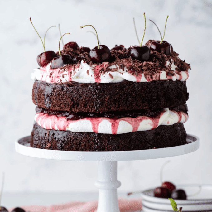 Black Forest Chocolate Cake-The First Year Blog