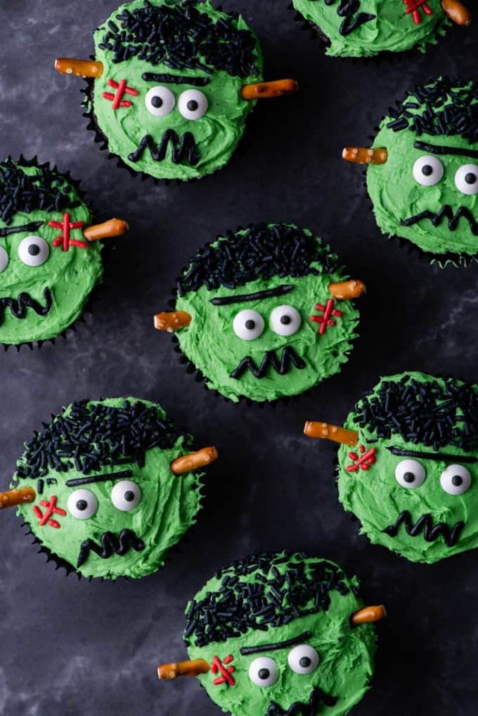 Frankenstein Cupcakes - The First Year