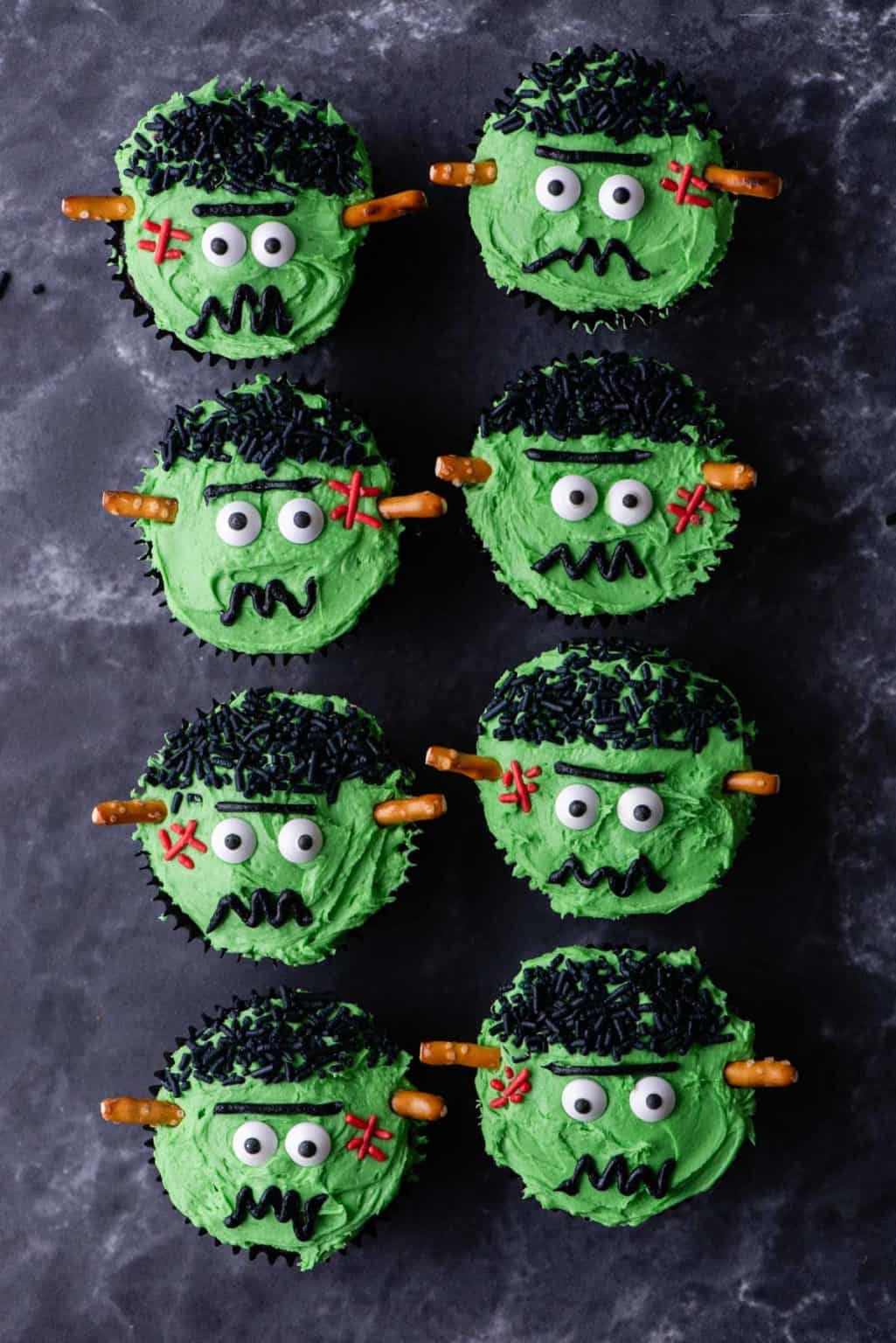 Frankenstein Cupcakes - The First Year