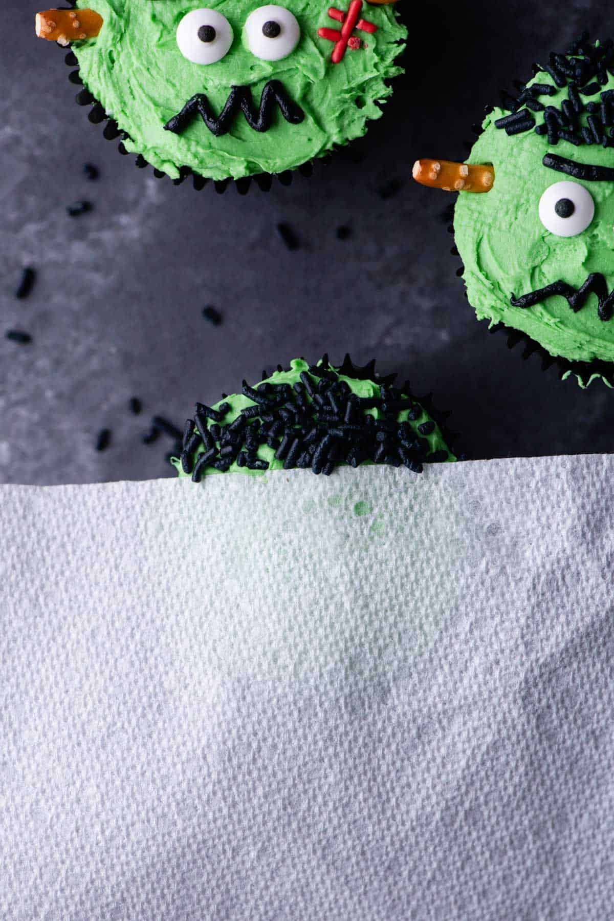 Frankenstein Cupcakes - The First Year
