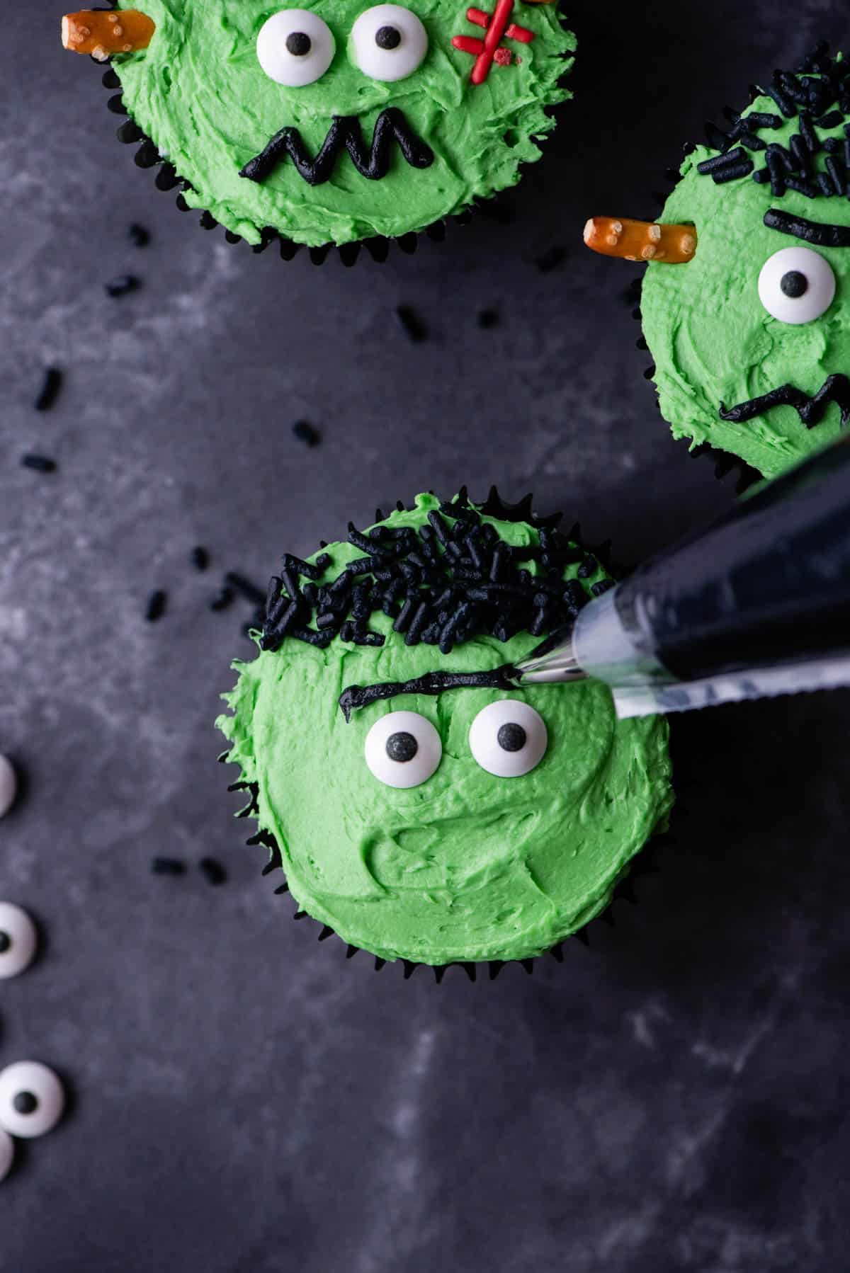 Frankenstein Cupcakes - The First Year