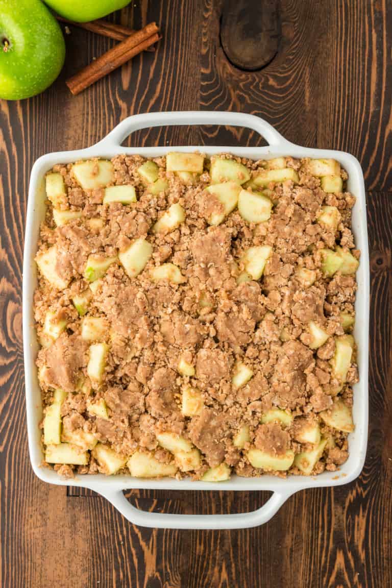 Simple Apple Crumble Recipe - The First Year