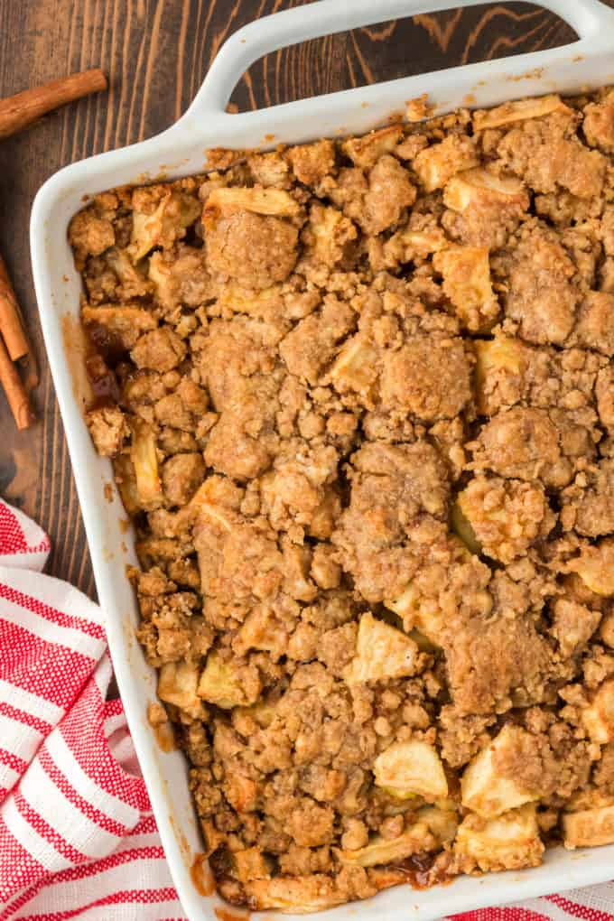 Simple Apple Crumble Recipe - The First Year
