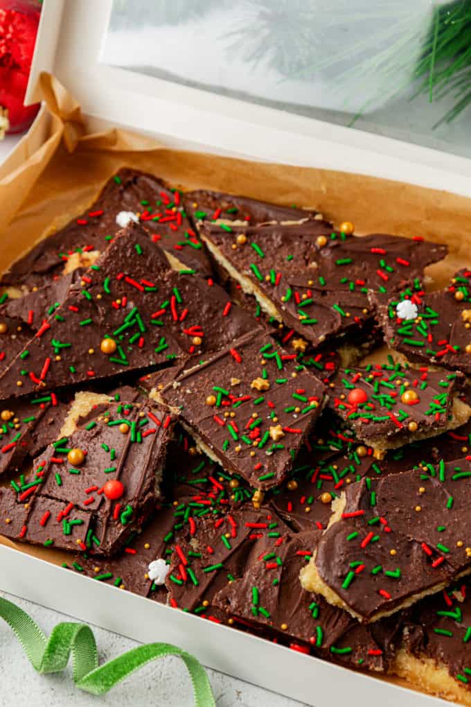 Cracker Toffee Recipe (Christmas Crack Candy)