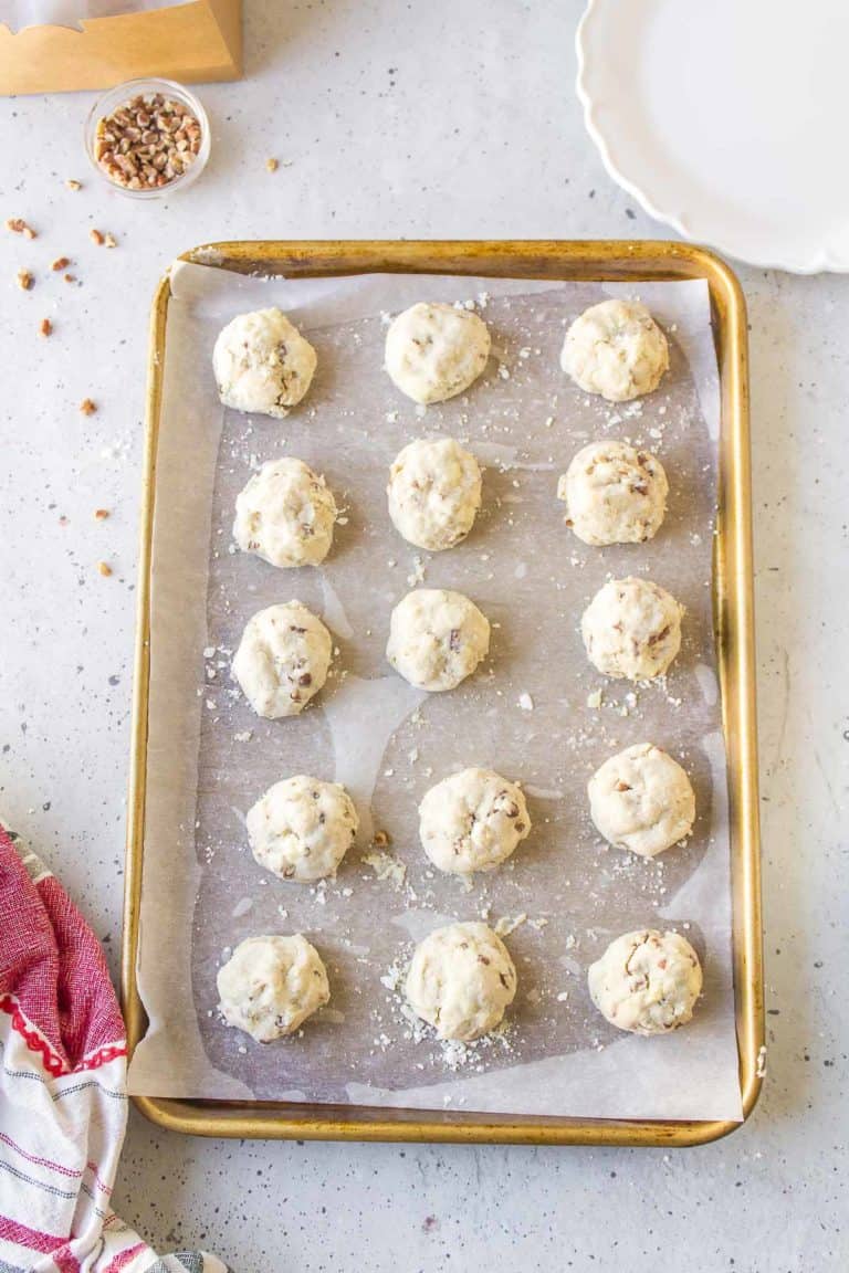 Traditional Mexican Wedding Cookies Recipe