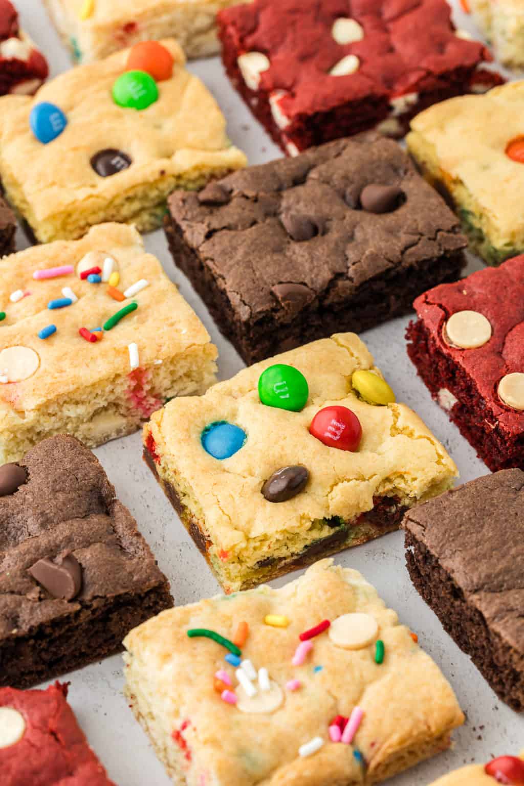 Cookie Bars from Cake Mix - The First Year