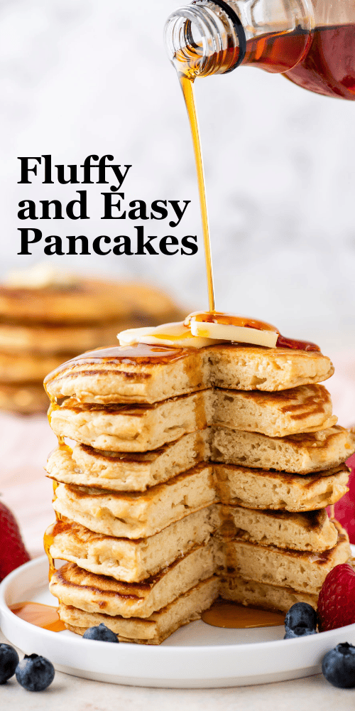 Easy Homemade Pancakes - The First Year