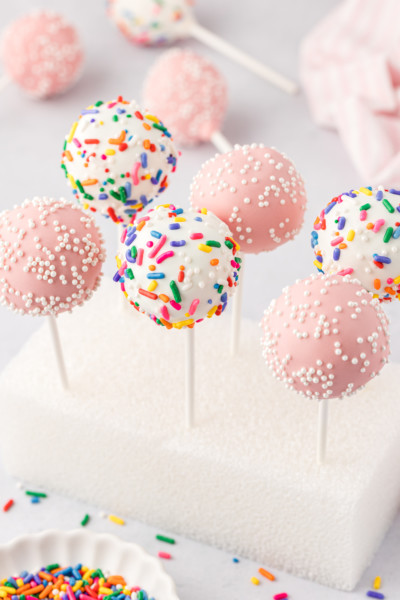 Homemade Cake Pops Recipe - The First Year
