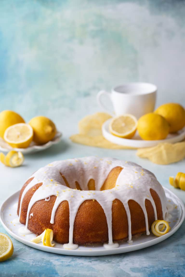Moist Lemon Bundt Cake - The First Year