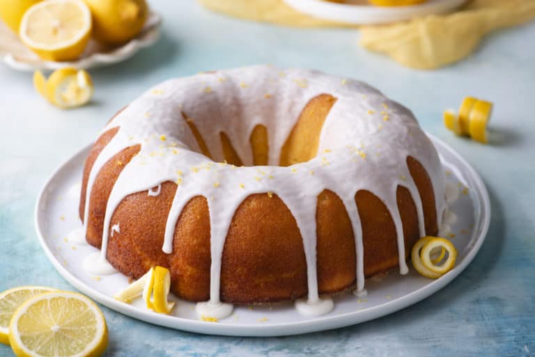 Moist Lemon Bundt Cake - The First Year