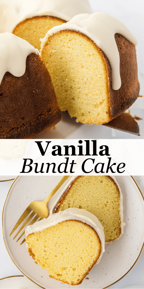 Moist Vanilla Bundt Cake Recipe - The First Year Blog
