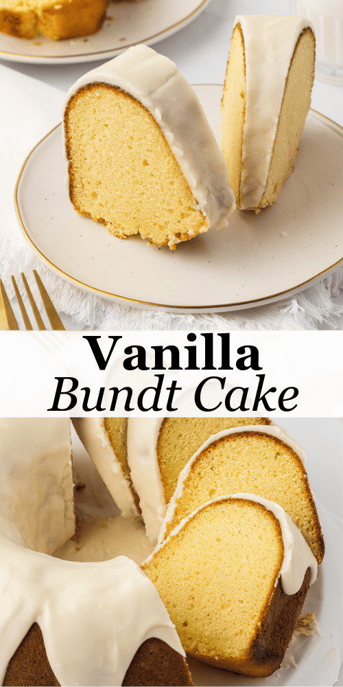 Moist Vanilla Bundt Cake Recipe - The First Year Blog