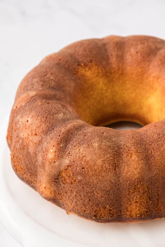 Moist Vanilla Bundt Cake Recipe - The First Year Blog