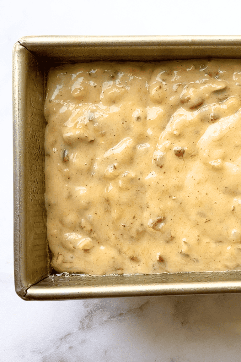 Moist Banana Nut Bread - The First Year