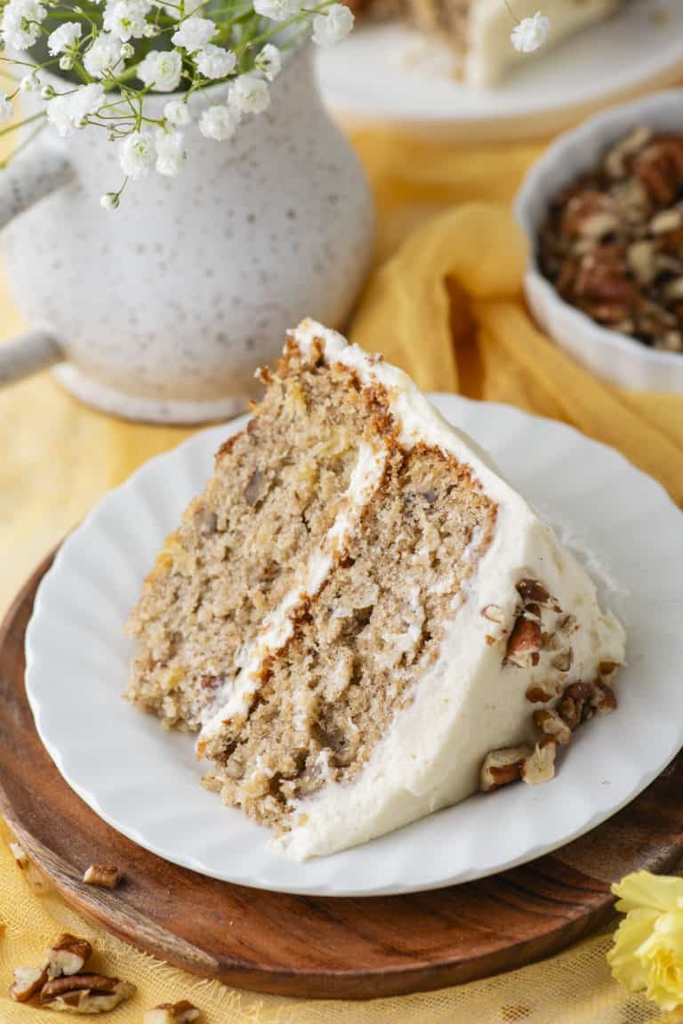 Hummingbird Cake with Cream Cheese Frosting - The First Year