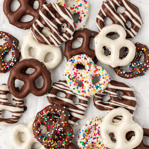 Recipe For Chocolate Covered Pretzels - The First Year