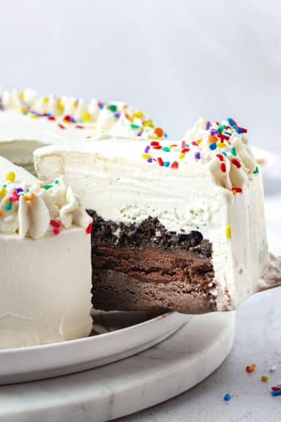 DIY Ice Cream Cake - The First Year