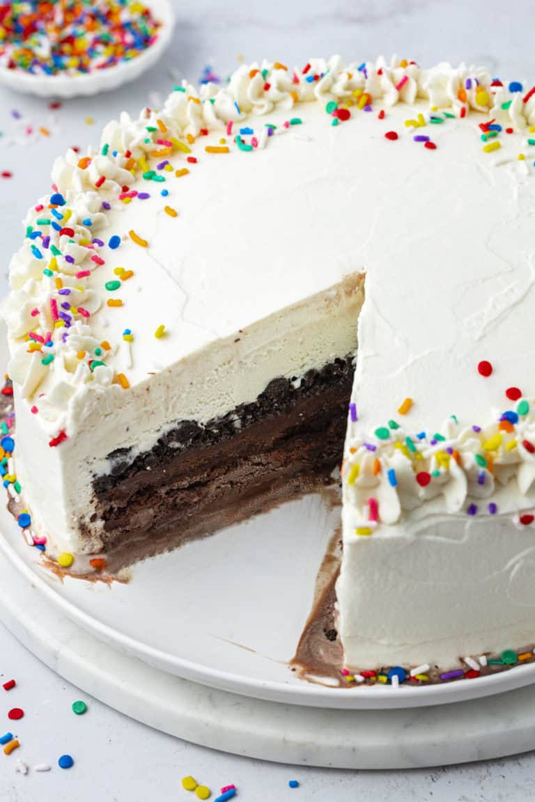 DIY Ice Cream Cake - The First Year