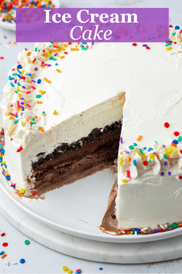 DIY Ice Cream Cake - The First Year