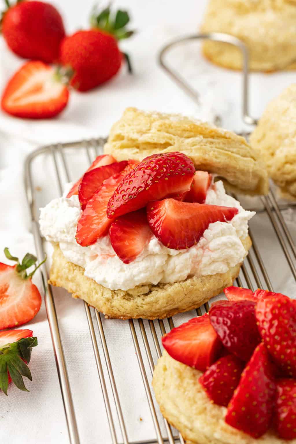 Homemade Strawberry Shortcake - The First Year