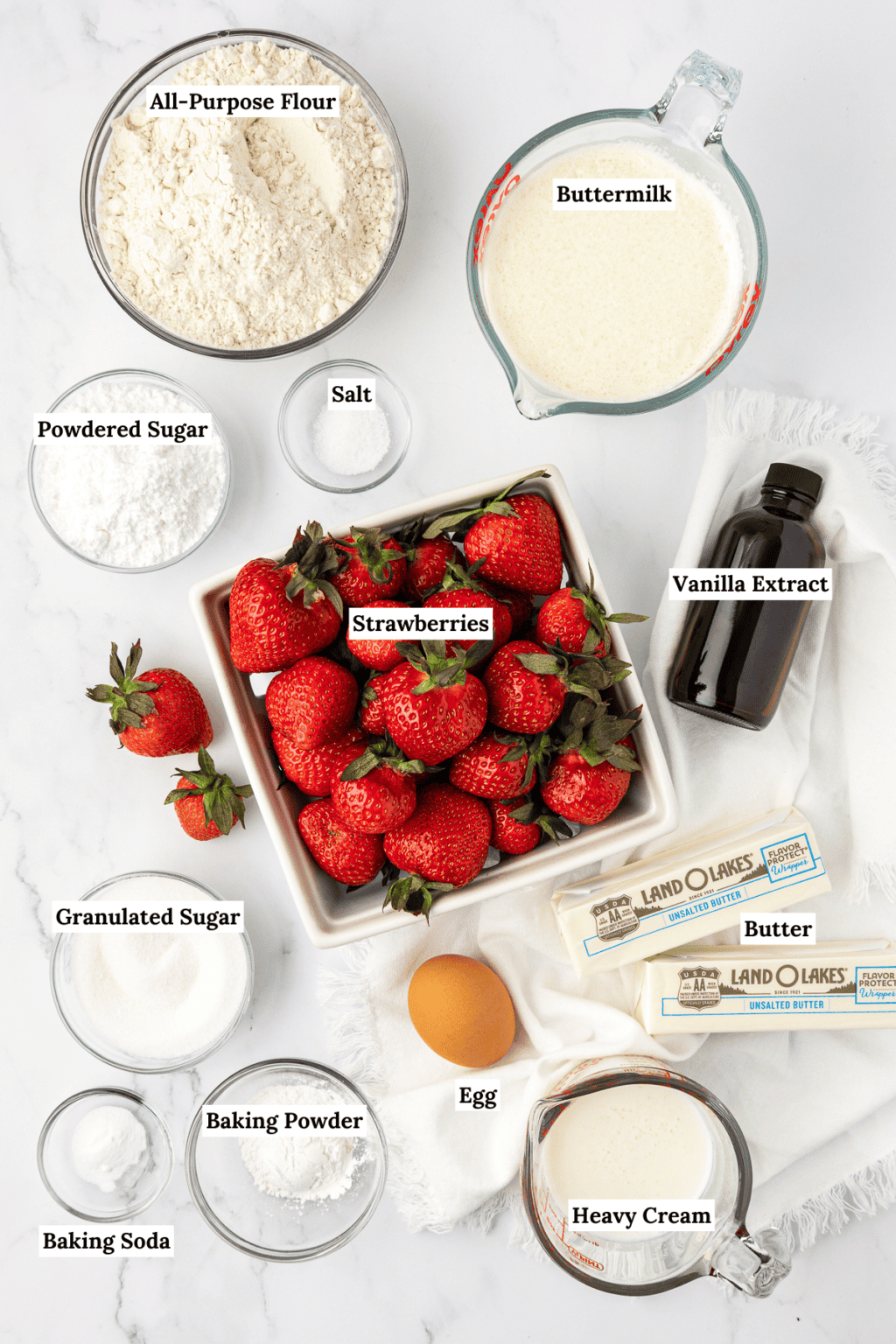 Homemade Strawberry Shortcake - The First Year