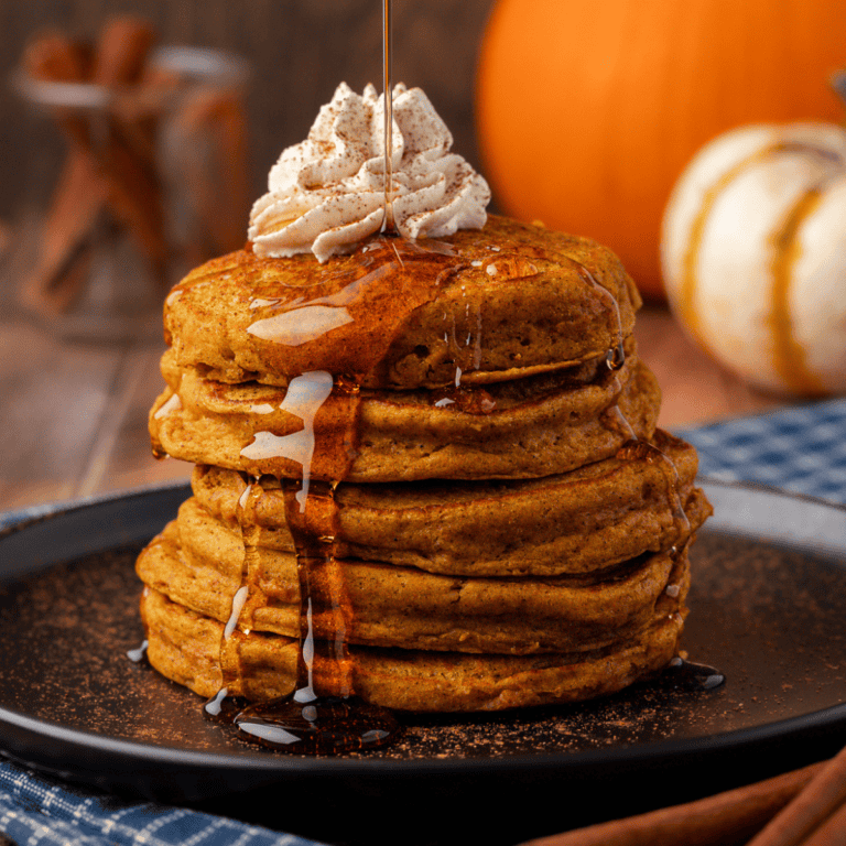 Homemade Pumpkin Pancake Recipe - The First Year