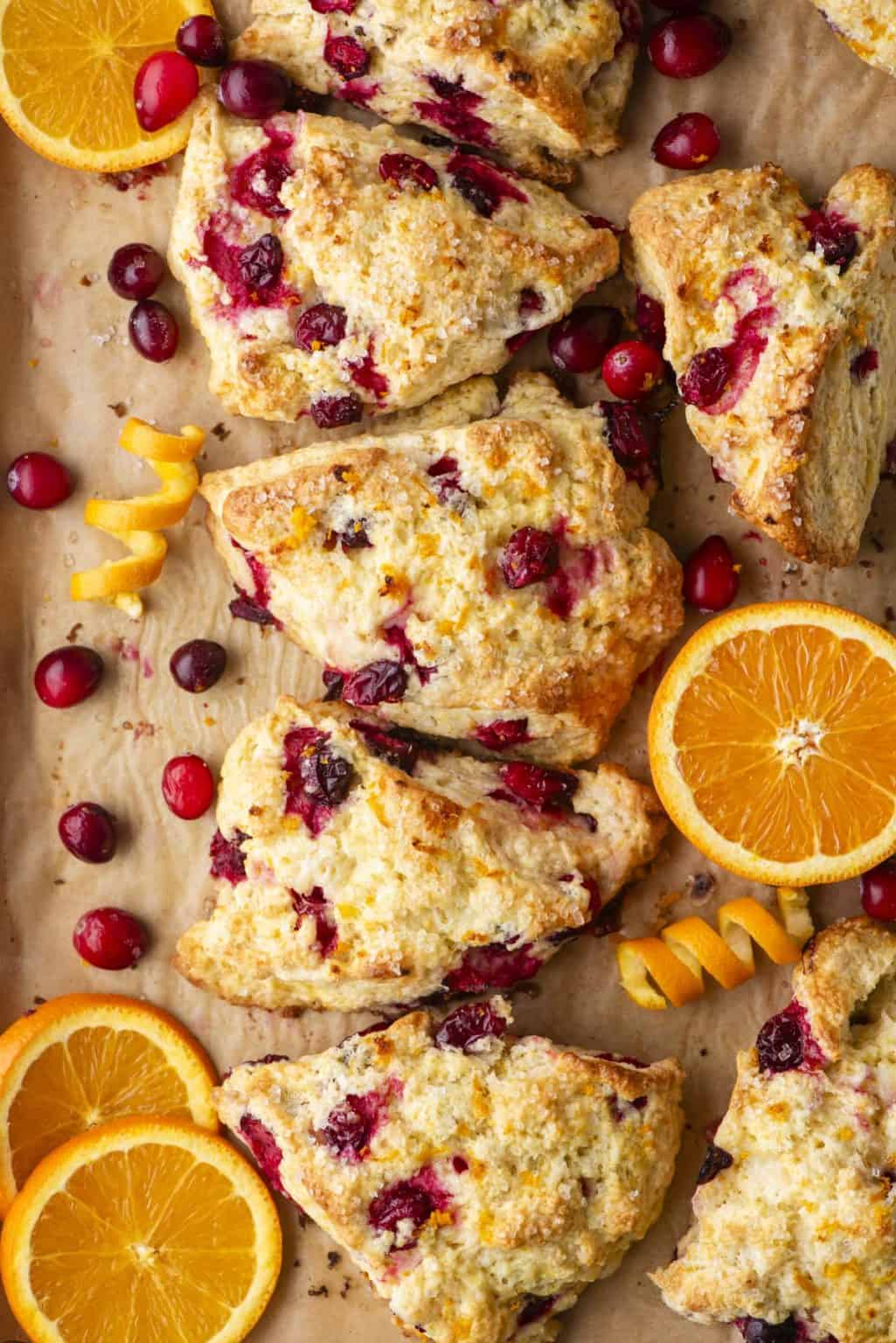 Orange Cranberry Scone Recipe - The First Year