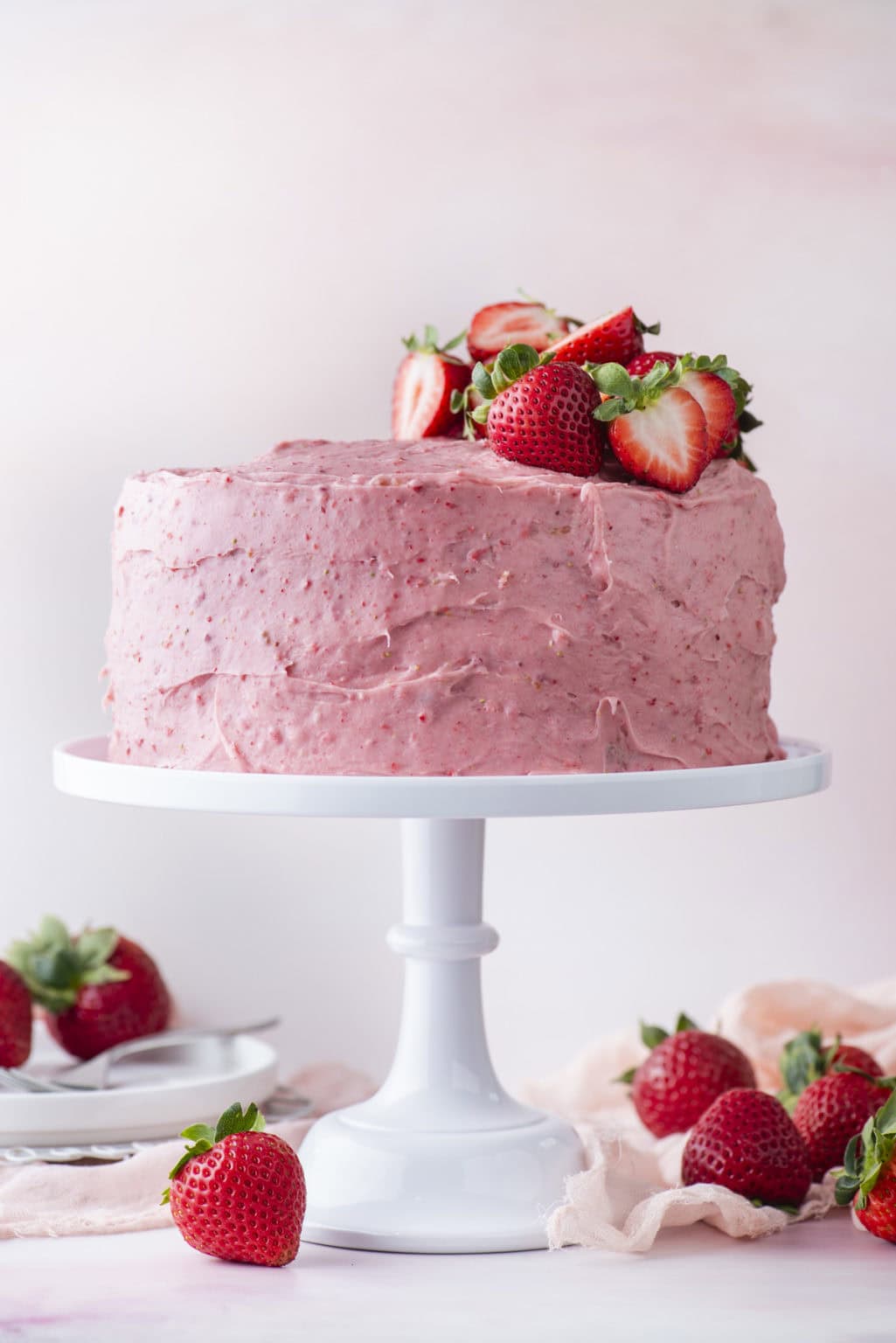 Strawberry Cake - The First Year