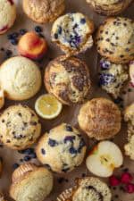 Homemade Muffins Recipe (+ secrets to getting Bakery Style Muffins)