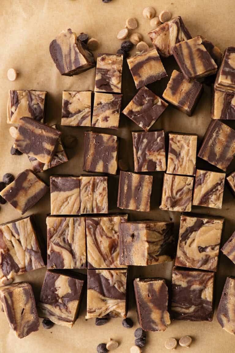 Chocolate Peanut Butter Fudge Recipe with Sweetened Condensed Milk ...